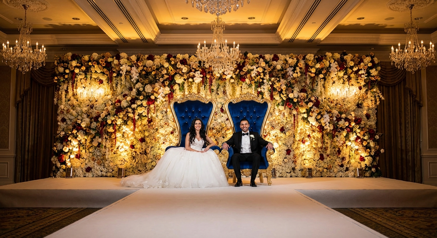 The Throne Room: A Guide to Selecting Wedding Stage Chair Dimensions ...